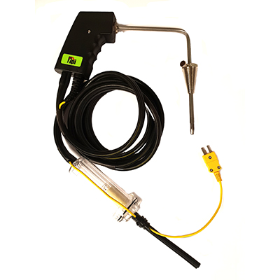 A770-A Angled Combustion Flue Probe with Temperature | TPI USA